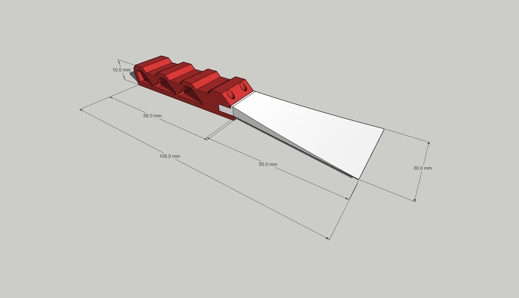 Free STL file Mini scraper・Design to download and 3D print・Cults