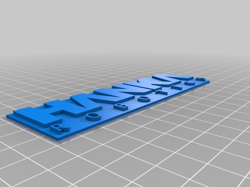 Archivo 3D gratis Logotipo 3D de Hanka Robotics・Modelo imprimible en 3D ...