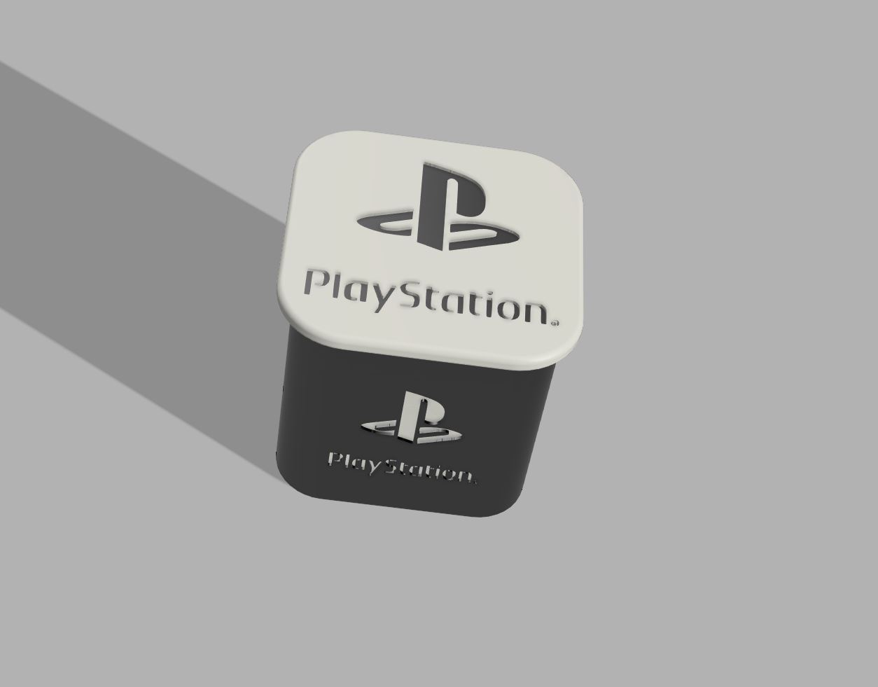 STL file Playstation logo box.・3D printer design to download・Cults