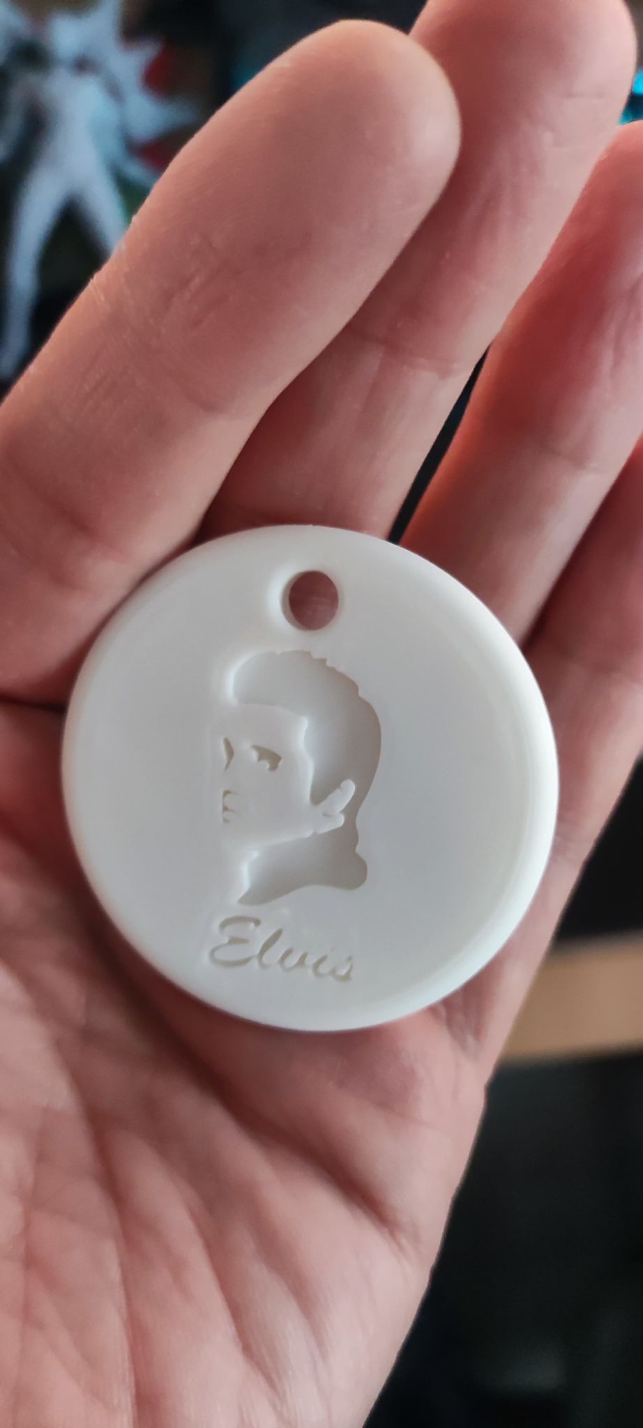 Free STL file Elvis Presley key ring・Object to download and to 3D print ...