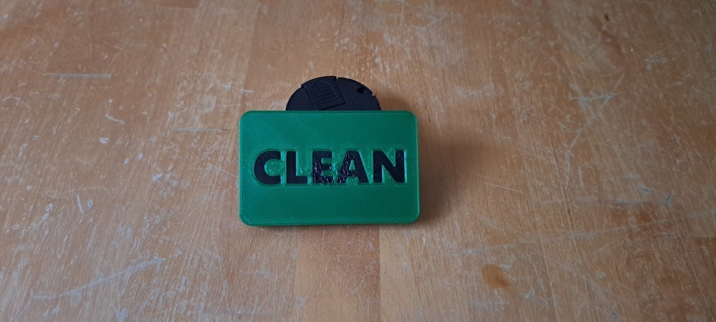 Free 3D file Dish Washing Sign・3D printing design to download・Cults