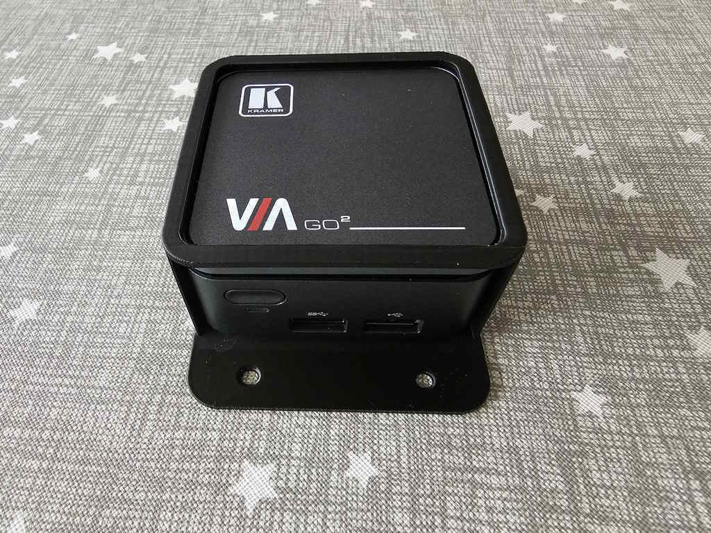 Archivo 3D gratis Soporte de pared Kramer Via Go 2・Diseño por impresión ...