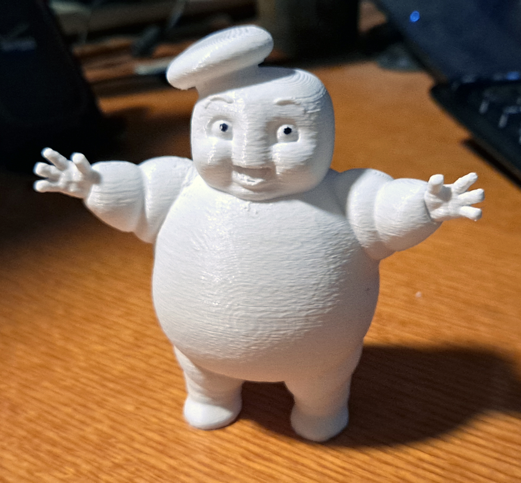 3D printing Mini Stay Puft - Ghostbusters • made with Wanhao I3 Plus・Cults