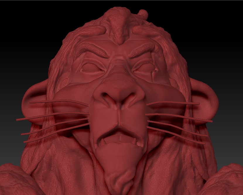 STL file Lion Scar・3D print object to download・Cults