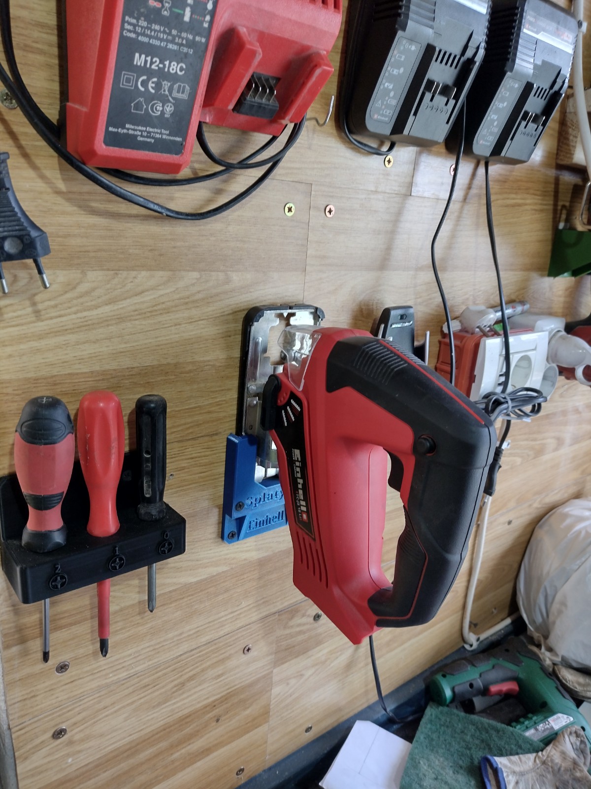 STL file Einhell TC-JS 18 jigsaw support・3D printing model to download ...