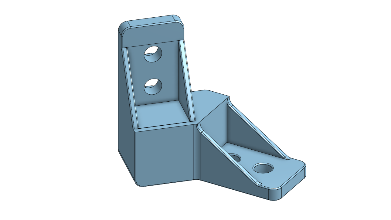 Archivo STL gratis Soportes de ángulo de 45° FTC GoBilda 🔧・Diseño de ...