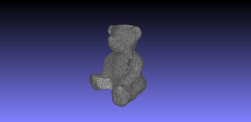 Free 3D file FabScanPi scanned bear・3D printable model to download・Cults