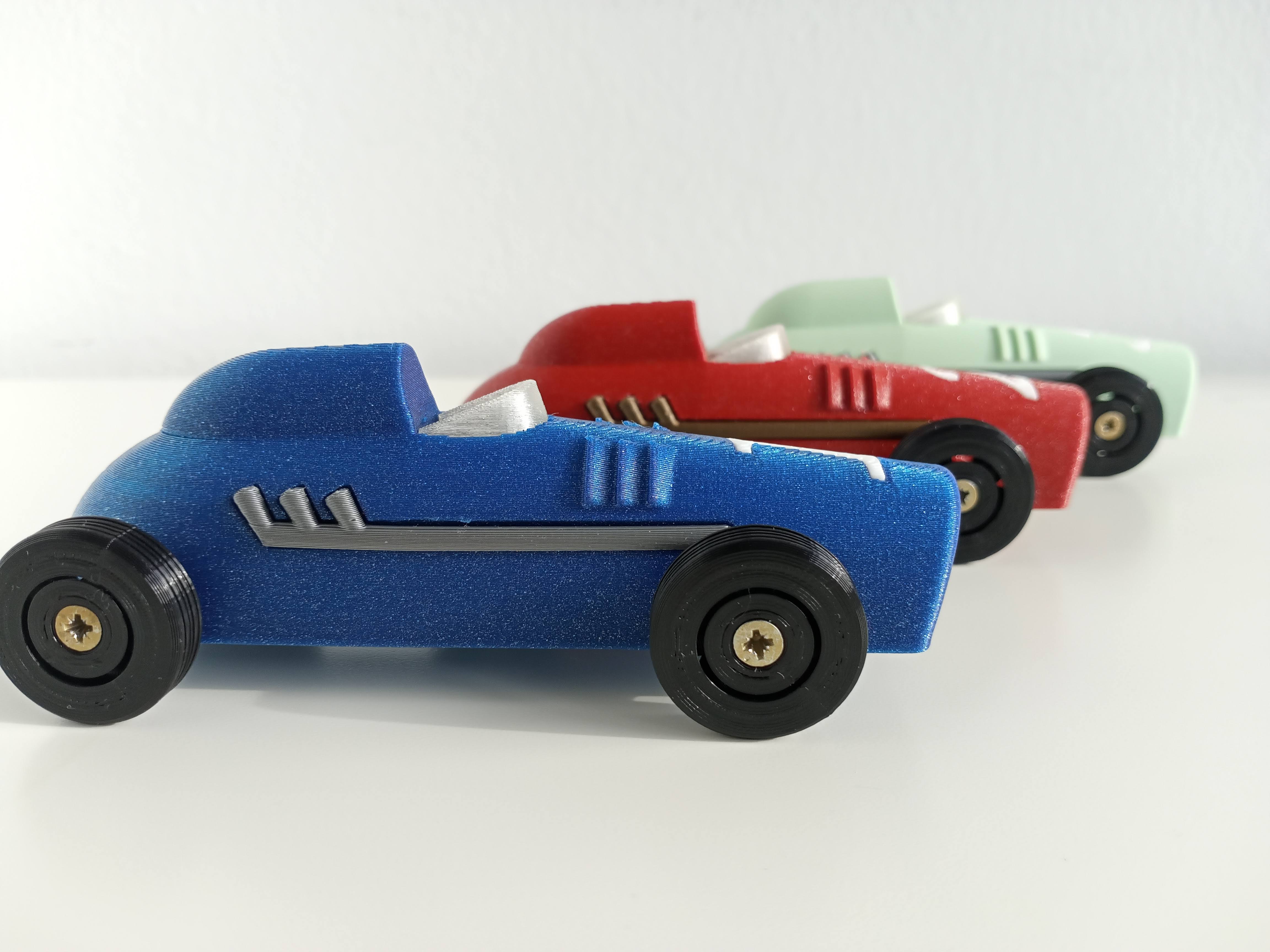STL file Old Racing Toy Cars 👴・3D printer design to download・Cults