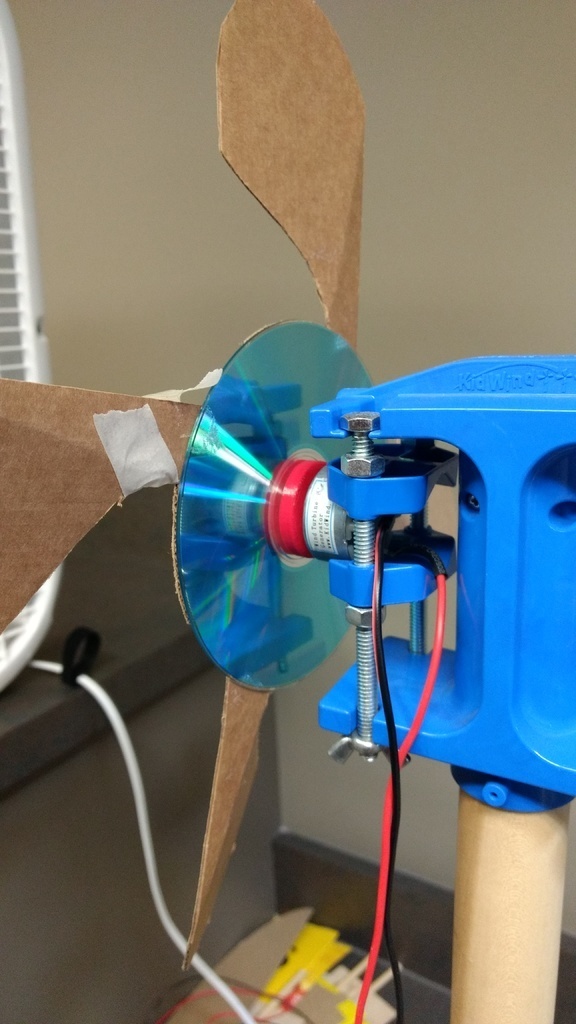 Free 3D file Turbine Hub for KidWind Generator・3D printer design to ...