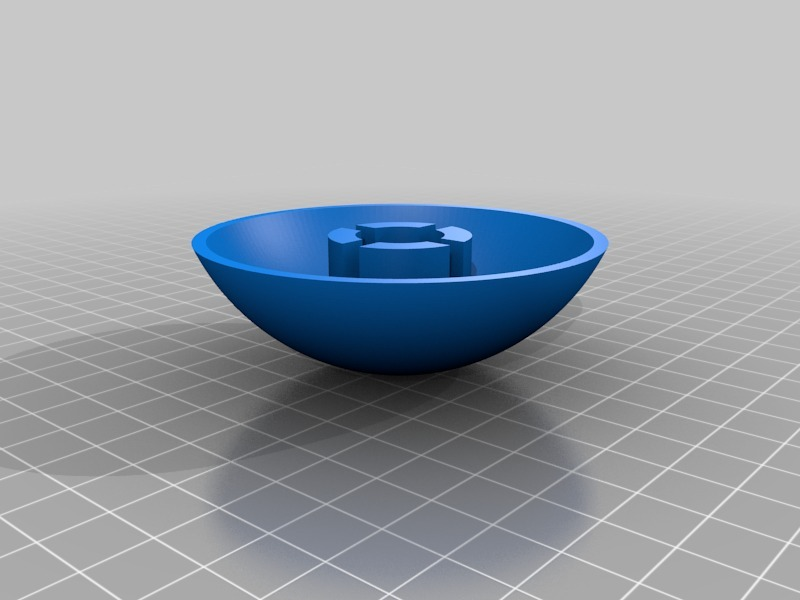 Free 3D file KidWind 3" nose dome・Design to download and 3D print・Cults