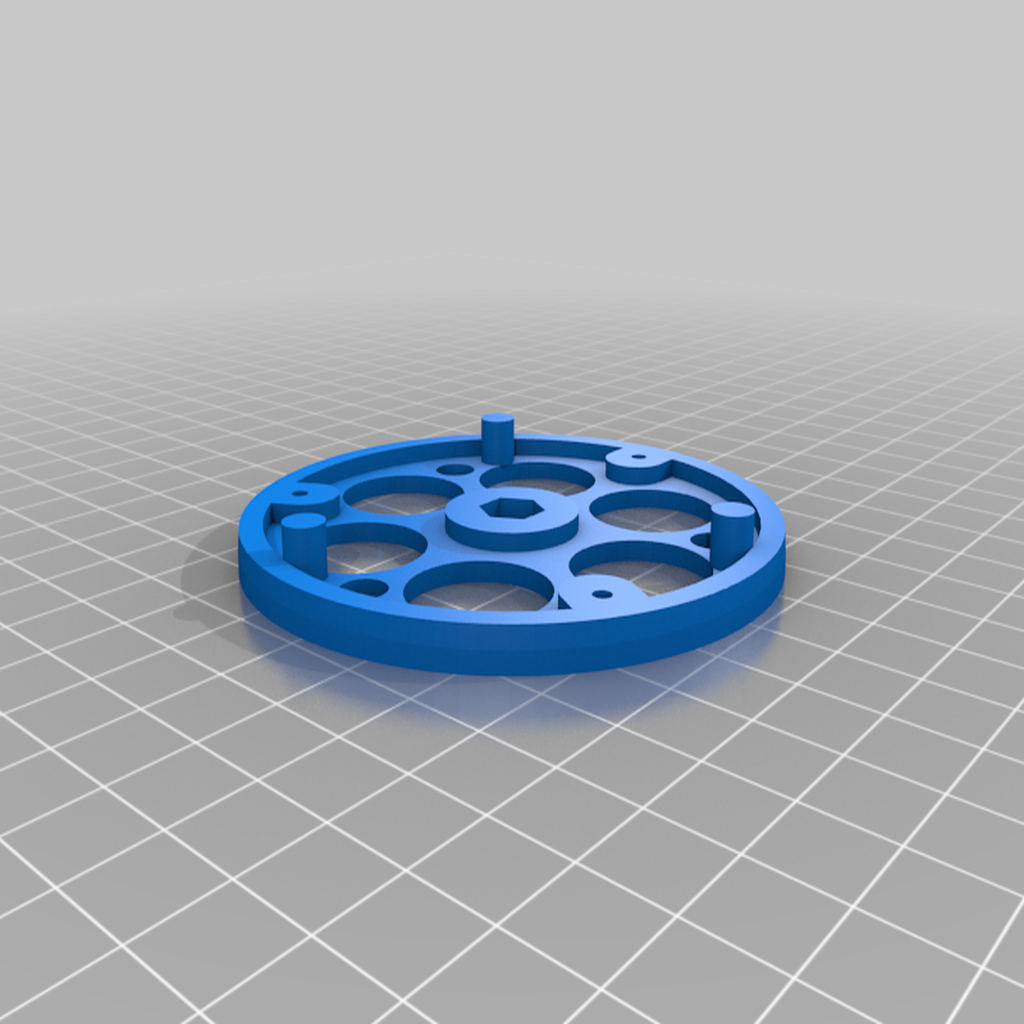 Free 3D file Spinner with Hex Propeller adapter for Durafly Spitfire ...
