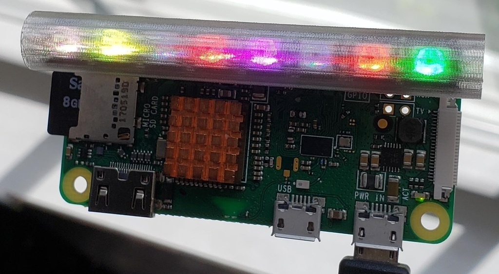 Free 3D file Pimoroni Blinkt! diffuser・3D printable object to download・Cults