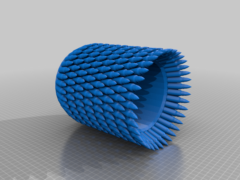 STL file Ammo Flower Pot・3D printer design to download・Cults