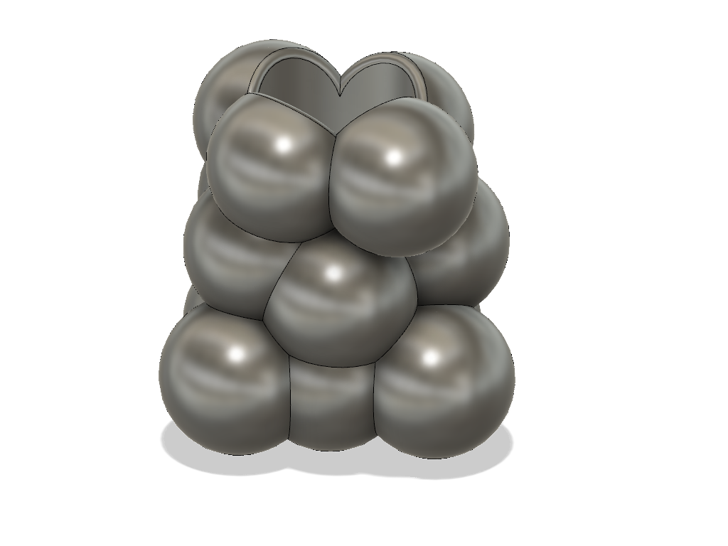 Free STL file Bubble Vase・3D printable design to download・Cults