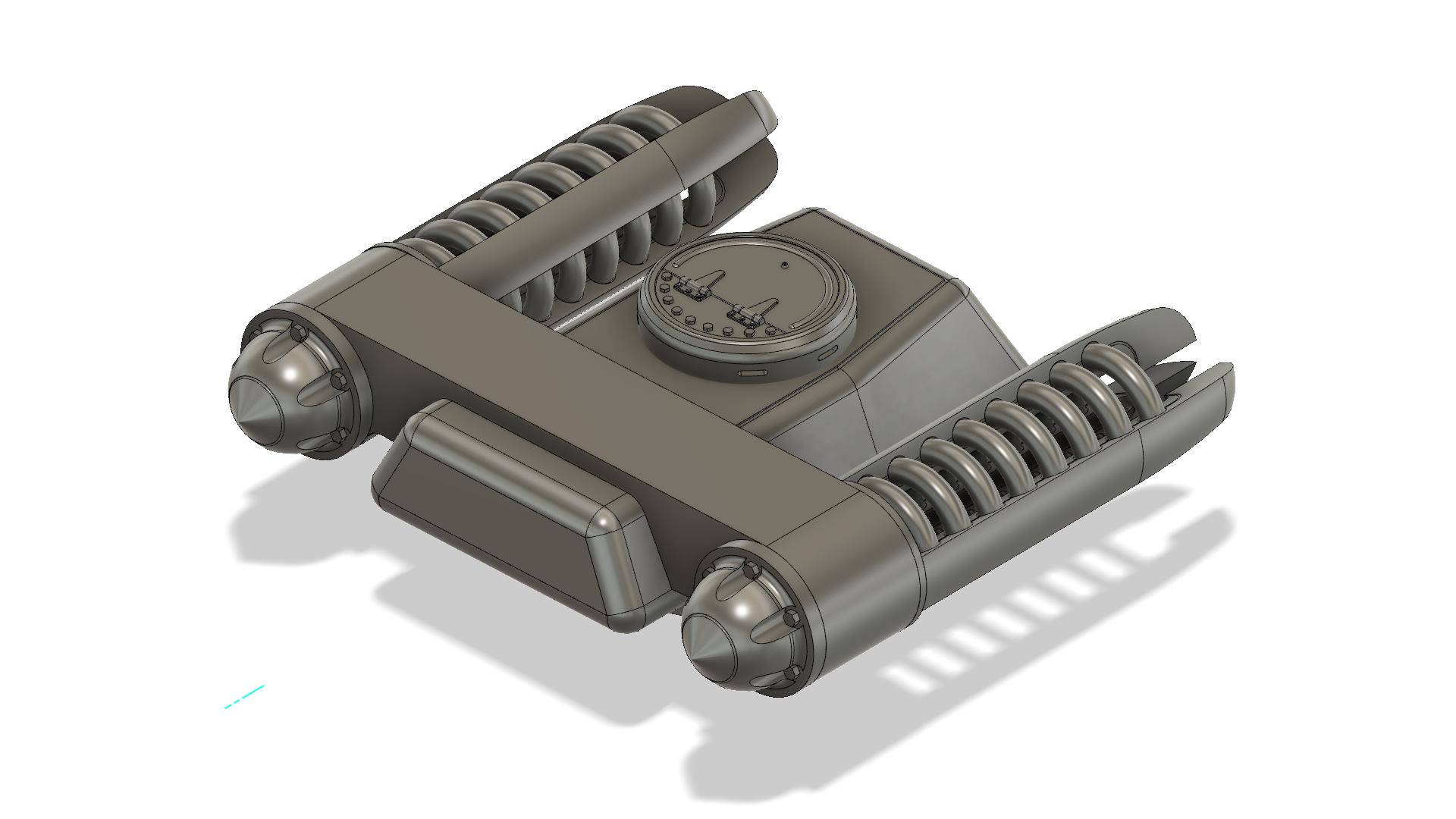 STL file Tesla Tank Turret 1/35・3D printable model to download・Cults