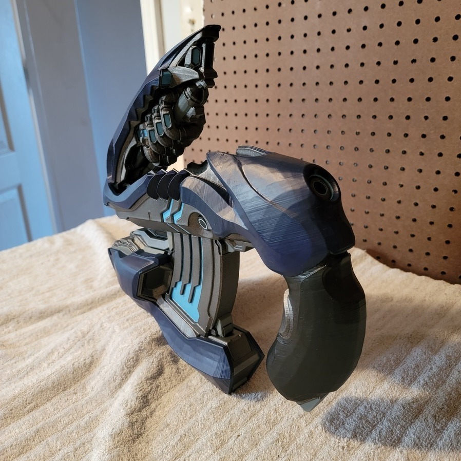 Free 3D file Halo 5 ZO'KLADA pattern Plasma Pistol 😇・3D printable model ...