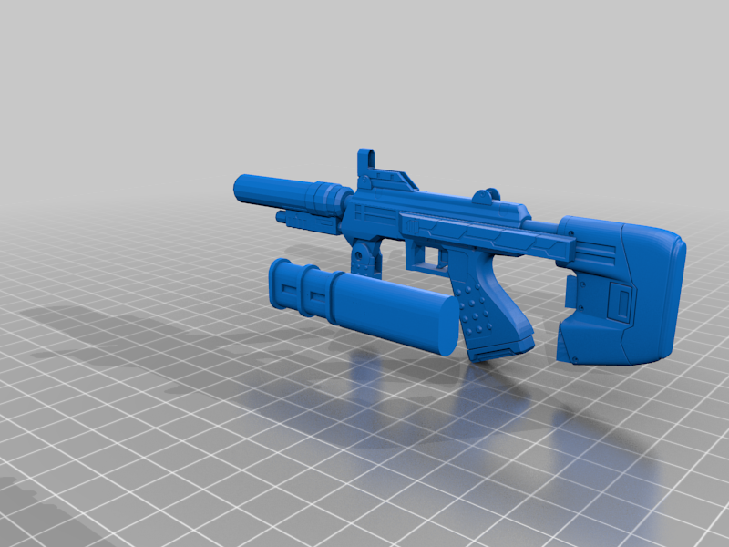 Free 3D file M7 SMG (Halo 3) and M7S Supressed SMG (Halo 3: ODST ...