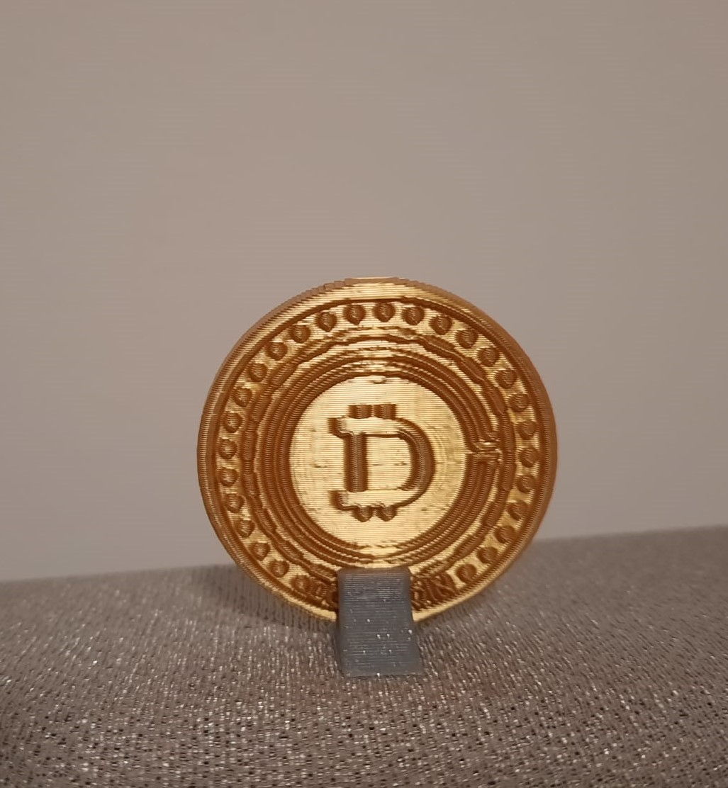 STL file Dogecoin・3D printer design to download・Cults