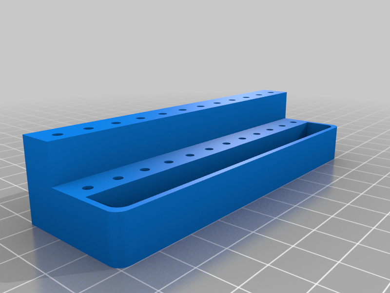 Free 3D file Pegboard pocket for rotary tool (Hand grinder) bit holder ...