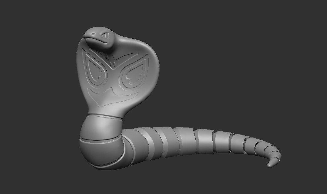STL file Arbok flex ( articulated )・3D printable model to download・Cults
