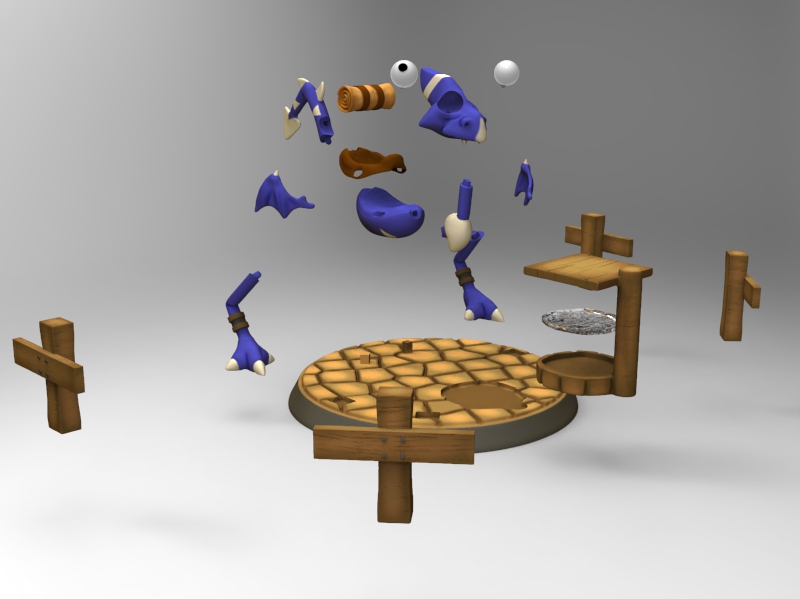 Free STL file dragon dinde 🐉・3D printer model to download・Cults