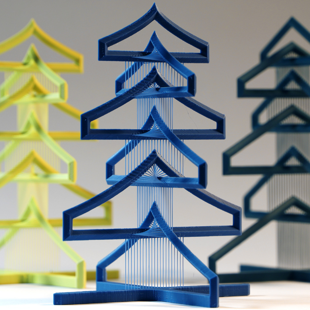STL file Tensegrity christmas tree・3D print model to download・Cults