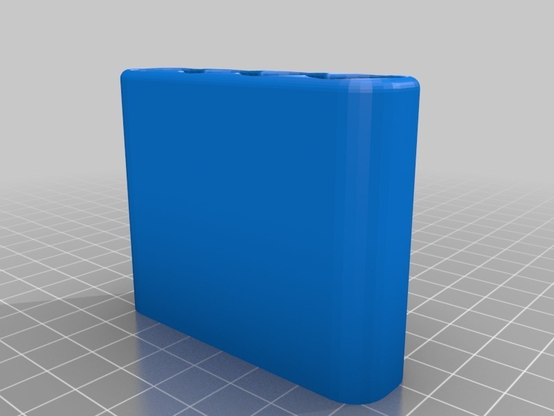 Free 3D file Battery compartment 4xAA・3D printer model to download・Cults