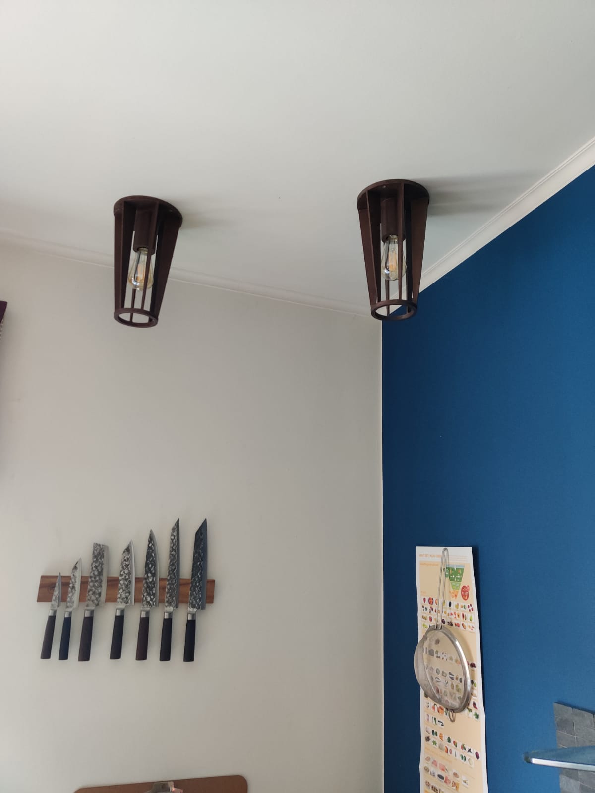 Free STL file hexagon ceiling light・3D printer design to download・Cults