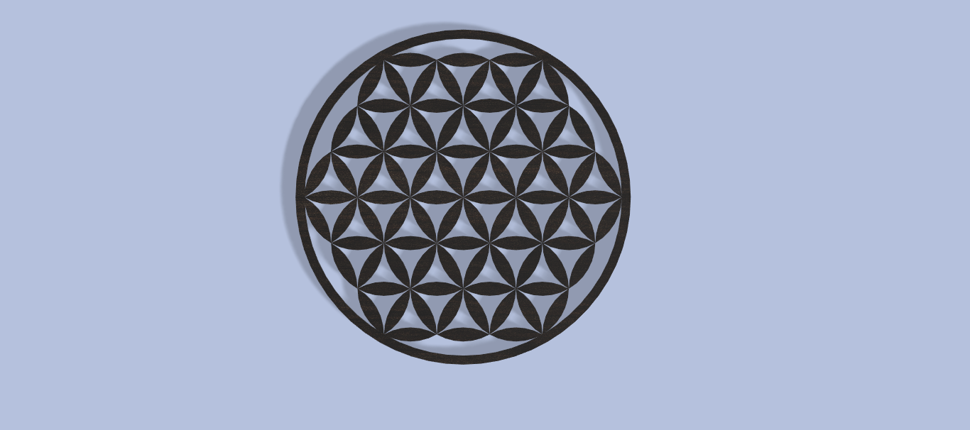 STL file Decorative Mandala・3D printer design to download・Cults