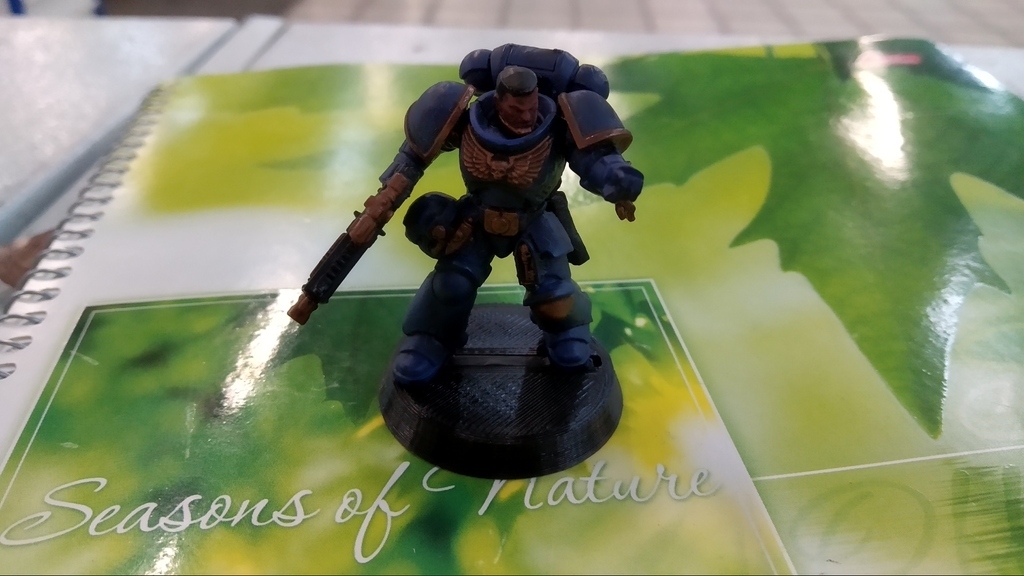 Free STL file 32mm Base warhammer・Template to download and 3D print・Cults