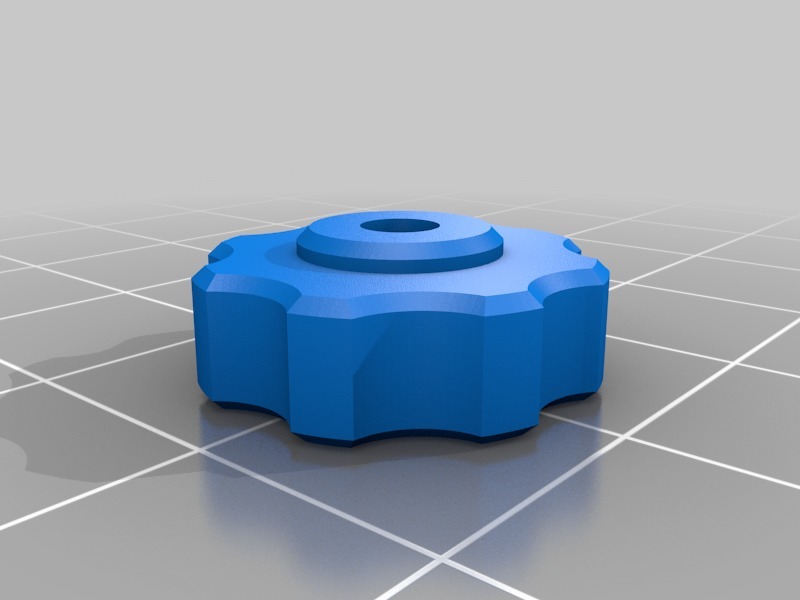 Free 3D file M3 thumb wheel・3D printing idea to download・Cults