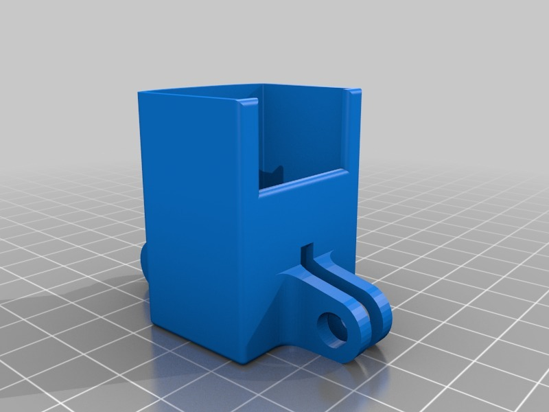 Free 3D file Osmo pocket Go Pro mount・3D printing design to download・Cults