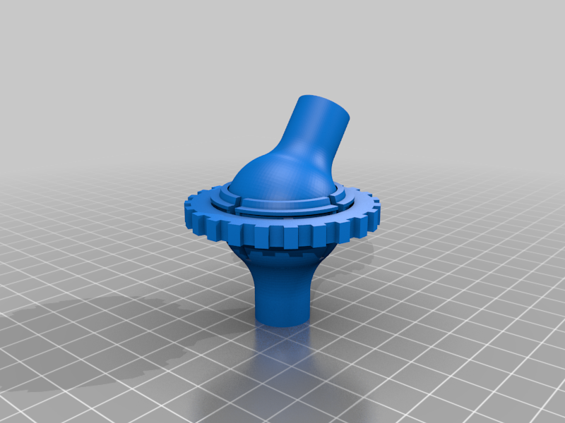 3D-Datei Kugelgelenk mit Verriegelung kostenlos・3D-Drucker-Modell zum herunterladen・Cults