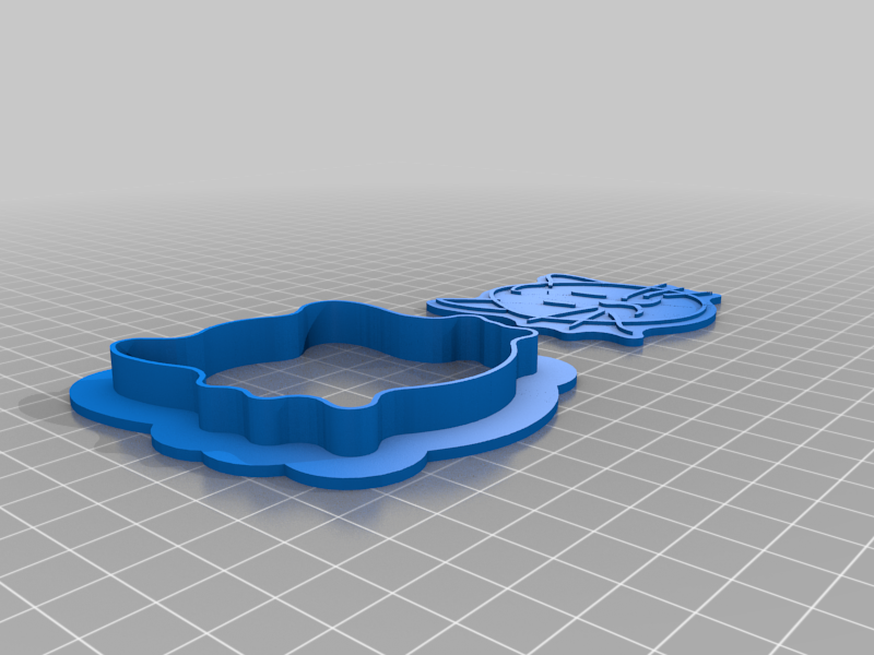 Free 3D file Cookie Cutter from Line Art・3D printing template to ...