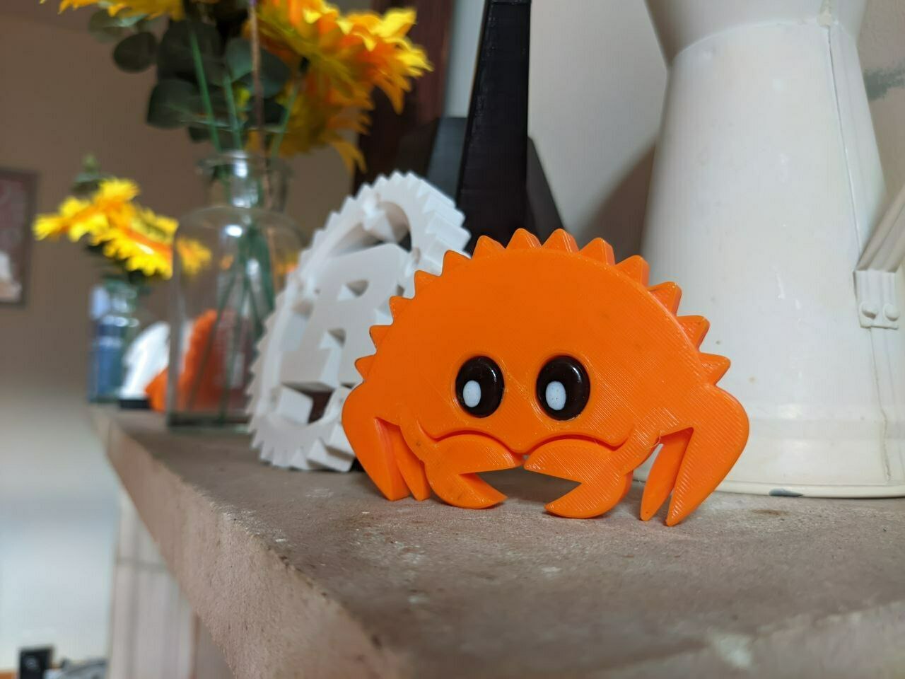 3D file Ferris the Rustacean 🎡・3D printing design to download・Cults