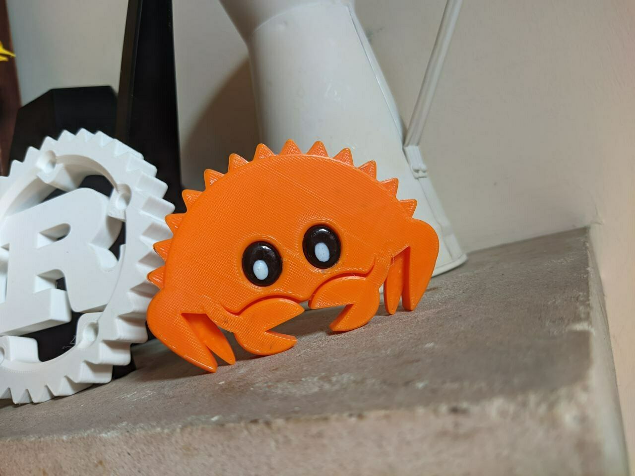 3D file Ferris the Rustacean 🎡・3D printing design to download・Cults