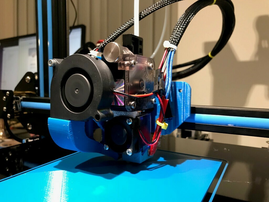 Free 3D file CR-10 E3D Titan Direct Drive Extruder Mount for V6 and ...
