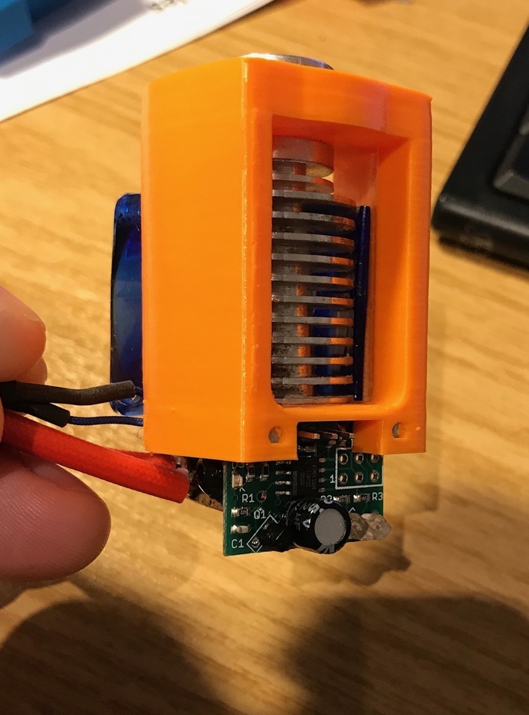 Free 3D file Kossel Mini E3D V6 and IR Probe Mount・3D printer model to ...