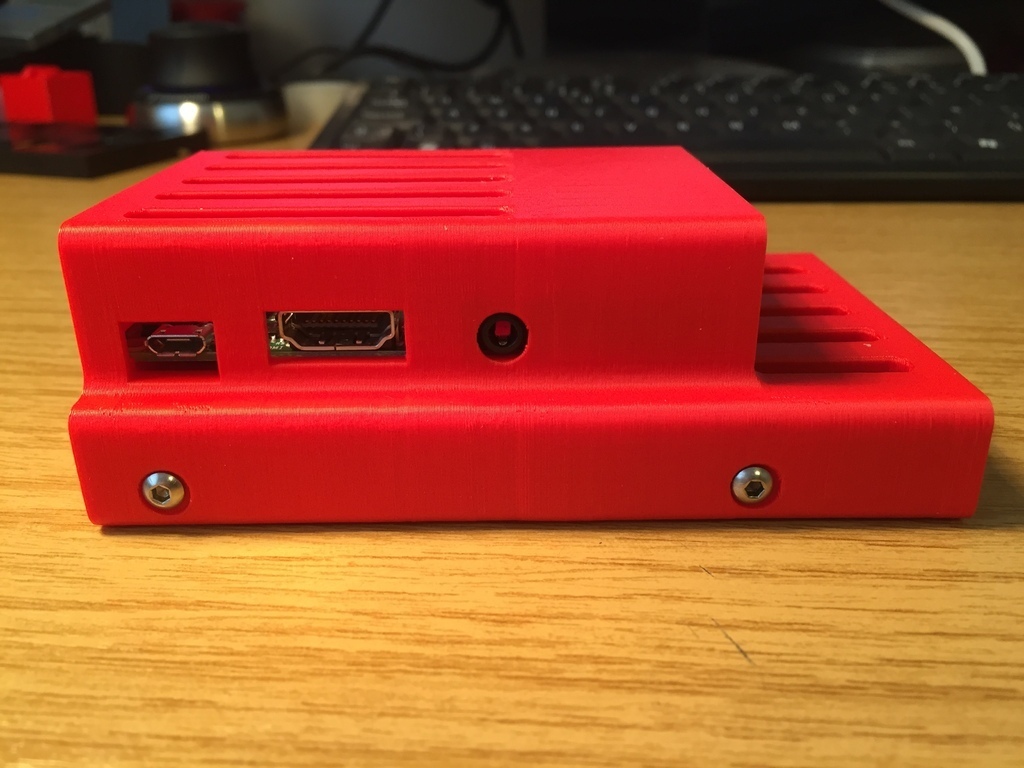 Free 3D file Raspberry Pi with HDD sleeve・3D printer model to download ...