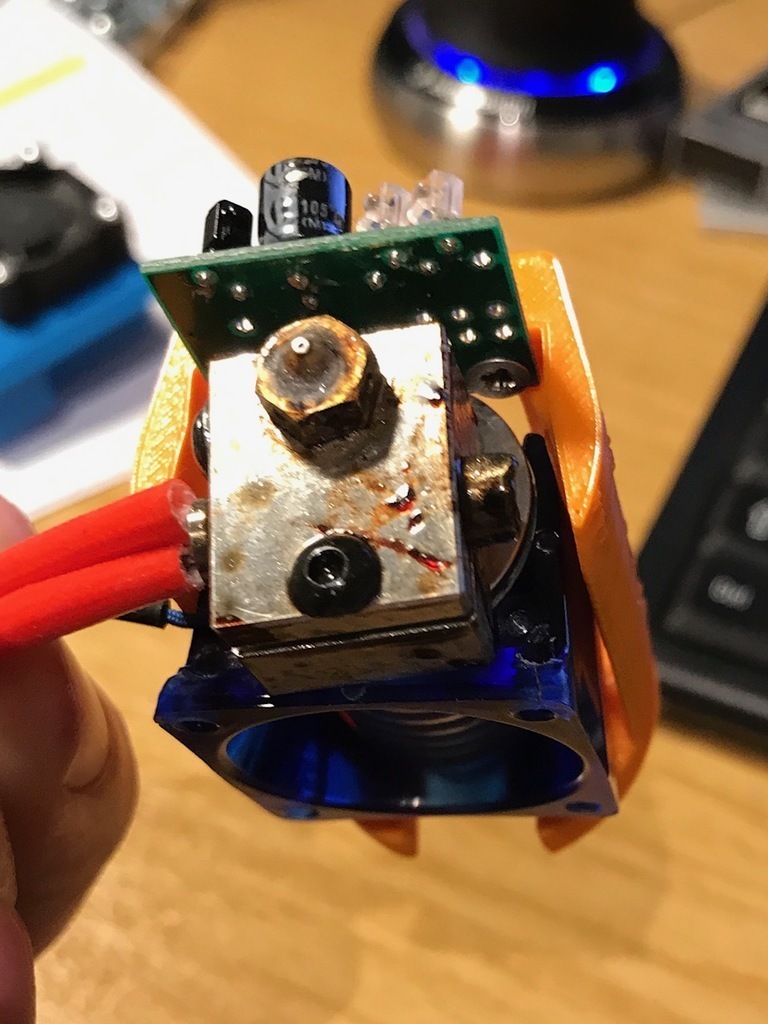 Free 3D file Kossel Mini E3D V6 and IR Probe Mount・3D printer model to ...