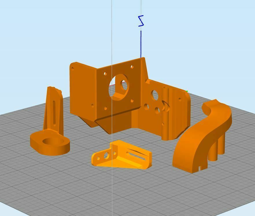 Free 3D file CR-10 E3D Titan Direct Drive Extruder Mount for V6 and ...