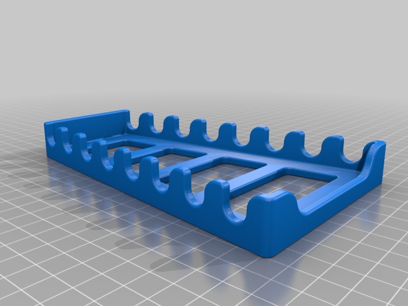 Free 3D file Toolbox Wrench Rack 🧰・3D print object to download・Cults