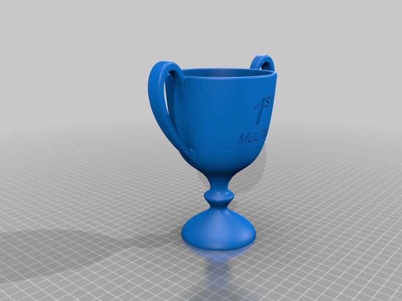 Free 3D file MultiGP Trophy Set・3D printing template to download・Cults