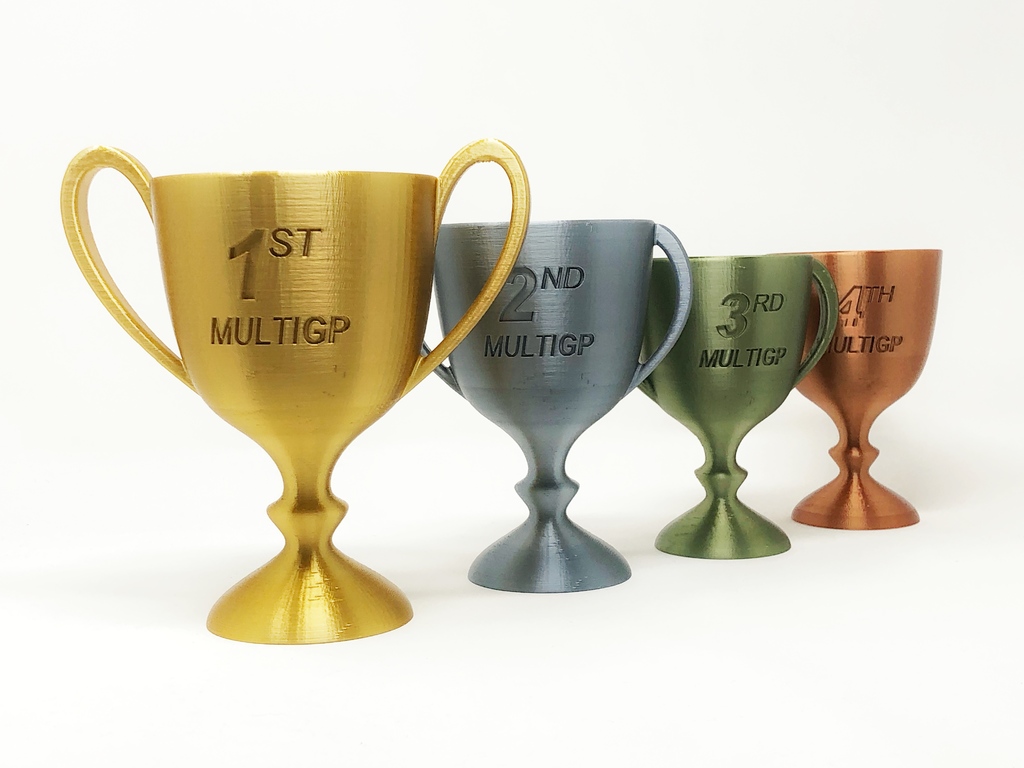 Free 3D file MultiGP Trophy Set・3D printing template to download・Cults