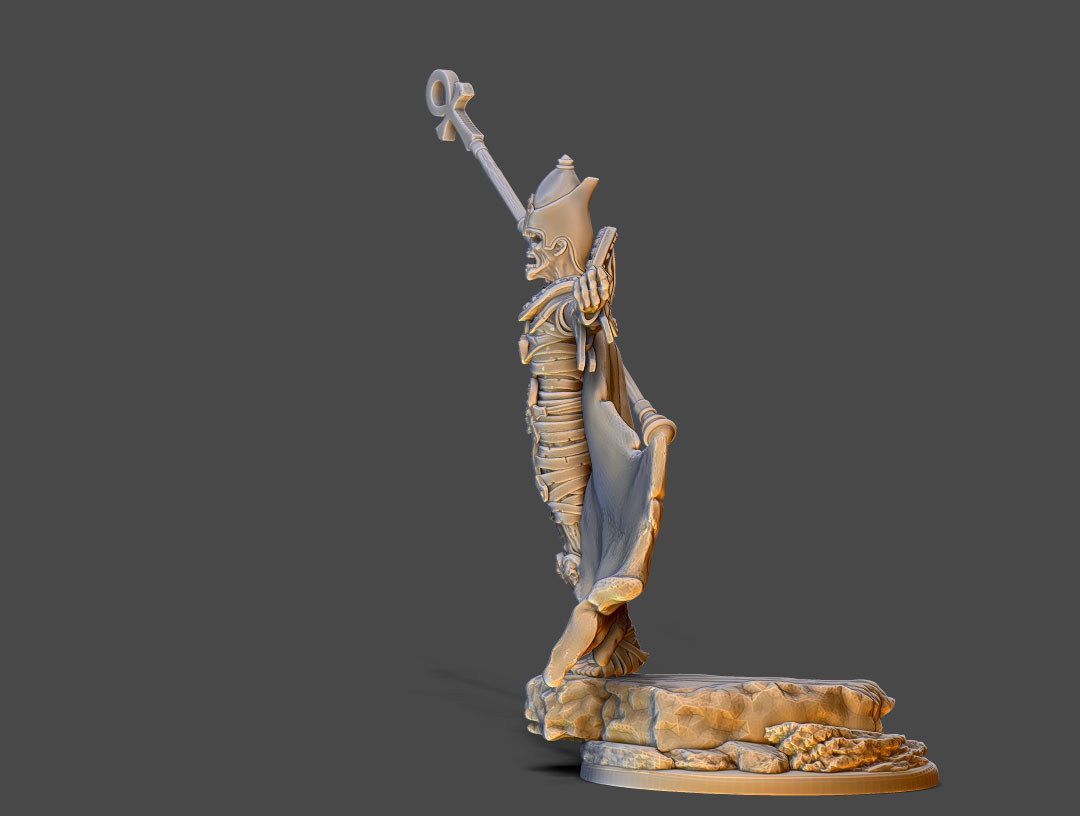 STL file Mummy - 35mm scale 👻・3D print design to download・Cults