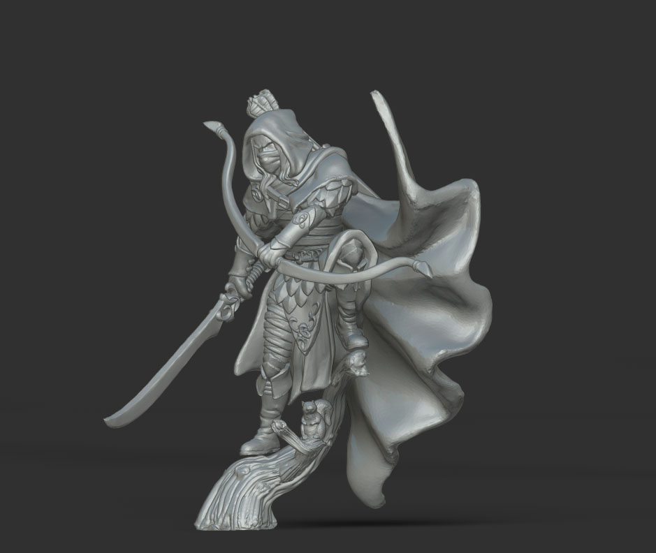 Fichier STL Elf - 35mm scale 🧝・Plan imprimable en 3D à télécharger・Cults