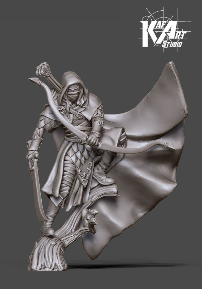 Fichier STL Elf - 35mm scale 🧝・Plan imprimable en 3D à télécharger・Cults