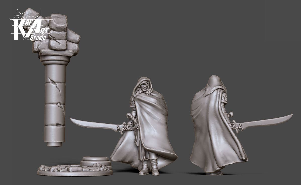 STL file Elf - 35mm scale 🧝・3D print design to download・Cults