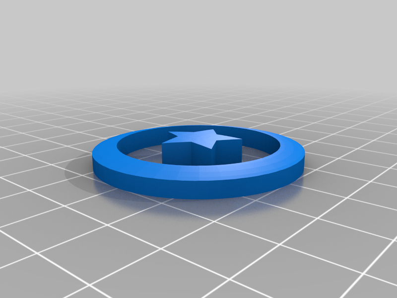 Free 3D file Captain America Shield Neckerchief Slide (New design)・3D ...