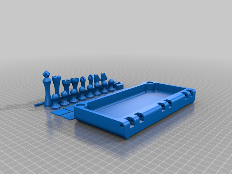 Free 3D file remix of chess set with box・Design to download and 3D ...